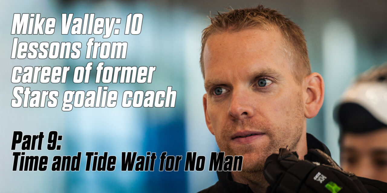 Mike Valley: 10 lessons from career of former Stars goalie coach part 9 ...