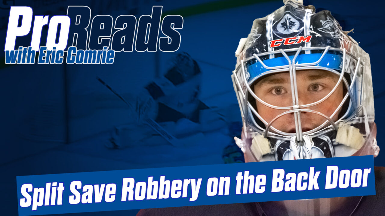 Eric Comrie Pro-ReadReading the Backdoor Pass vs. Sabres Powerplay ...