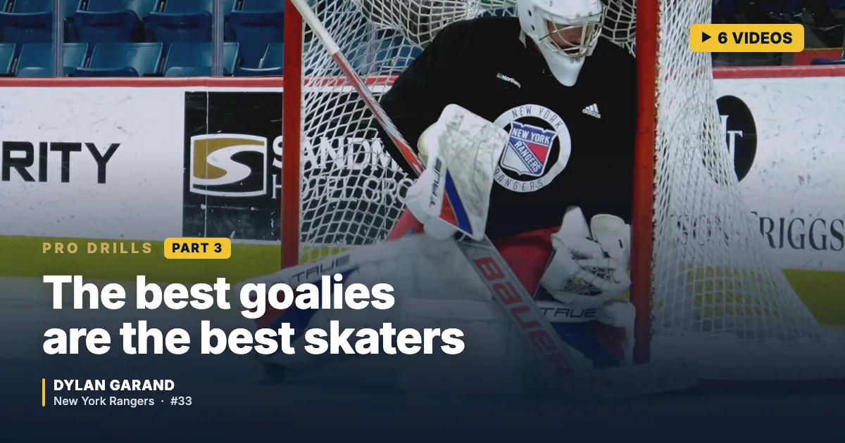 Dylan Garand Pro Drills Part 3: Crease Work, Post Play & Edge Control